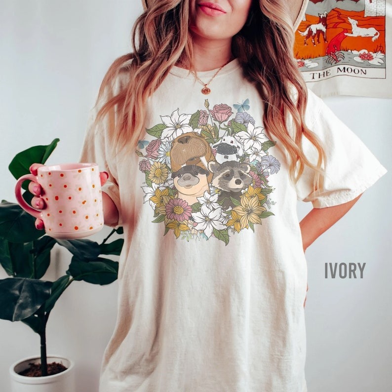 Lylla Rocket Floor Teefs Shirt, Guardians of The Galaxy Vol. | Inspire ...