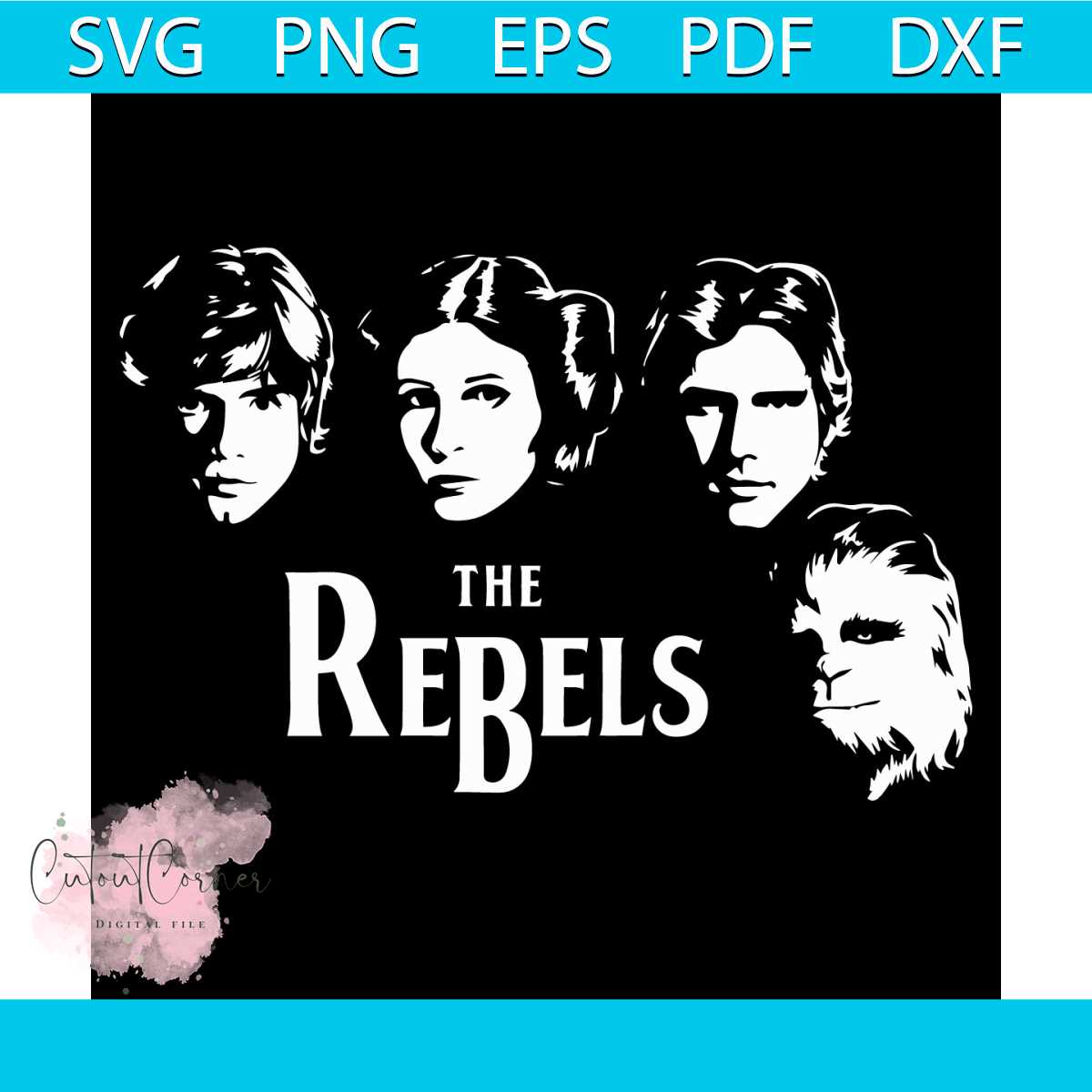 Star Wars The Rebels Svg, Star Wars Svg, CGI 3D Svg, America | Inspire ...