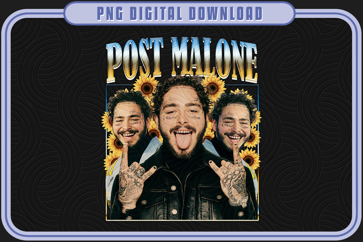 Post Malone PNG, Post Malone Shirt Print, Post Malone Print, - Inspire ...