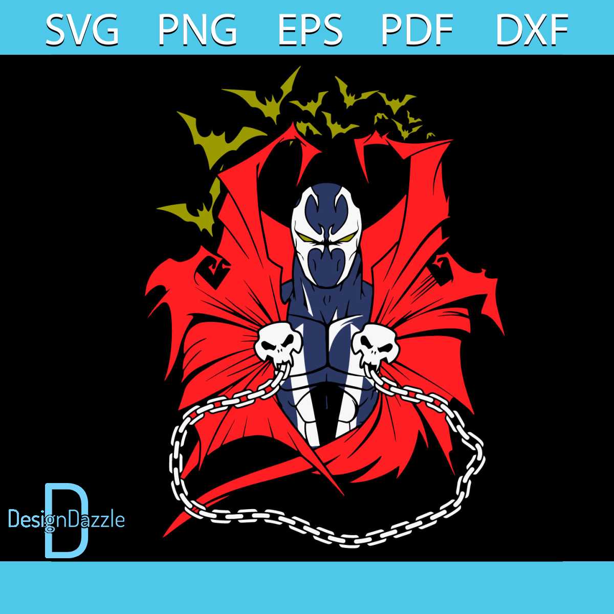 Spawn Svg, Trending Svg, fictional character svg, comic svg, | Inspire Uplift