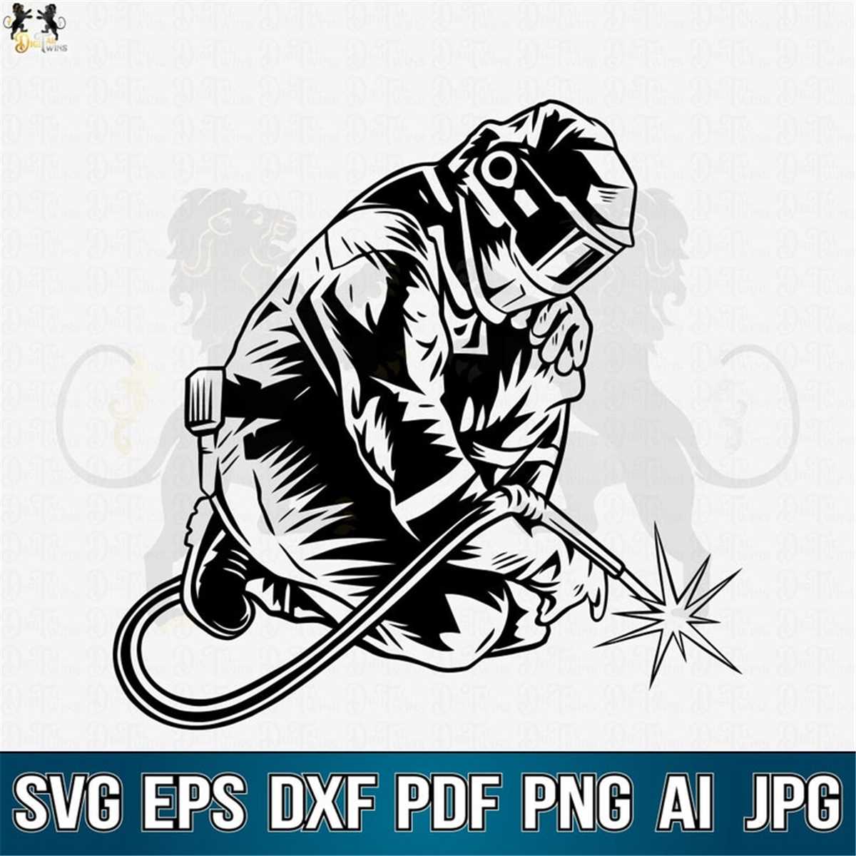 Welder Svg, Welding Svg, Welder Clipart, Welder Cricut, Weld - Inspire ...