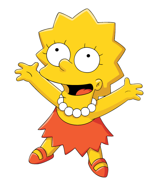 The Simpsons. Lisa Simpson. SVG, PNG, JPG files. Digital dow - Inspire ...