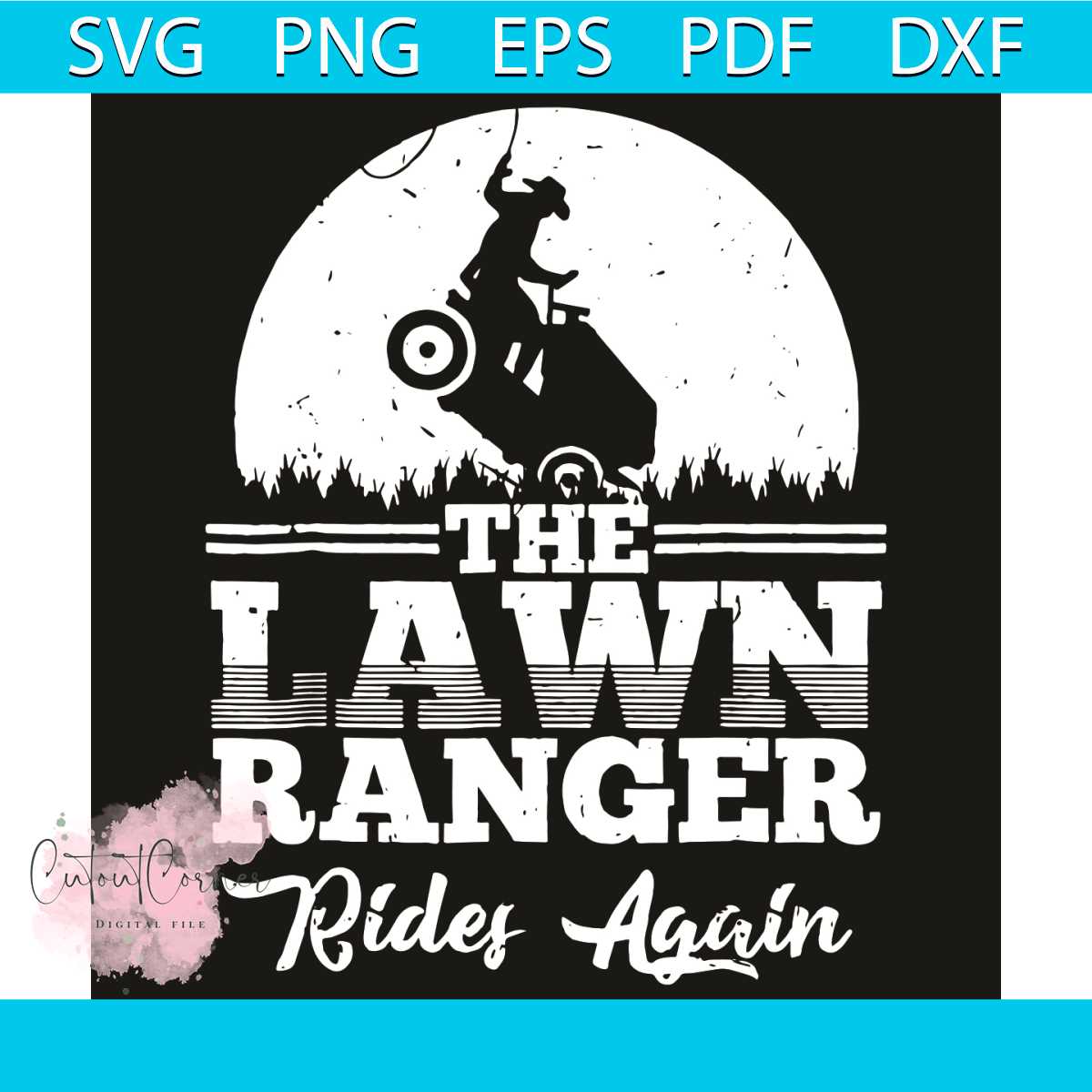 The Lawn Ranger Rides Again Svg, Trending Svg, Lawn Ranger R | Inspire ...