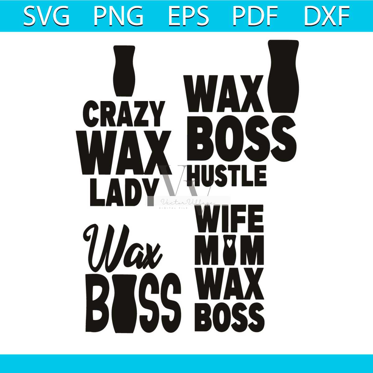 Wax Boss Svg, Trending Svg, Funny Girl Boss Svg, Mom life Sv | Inspire ...