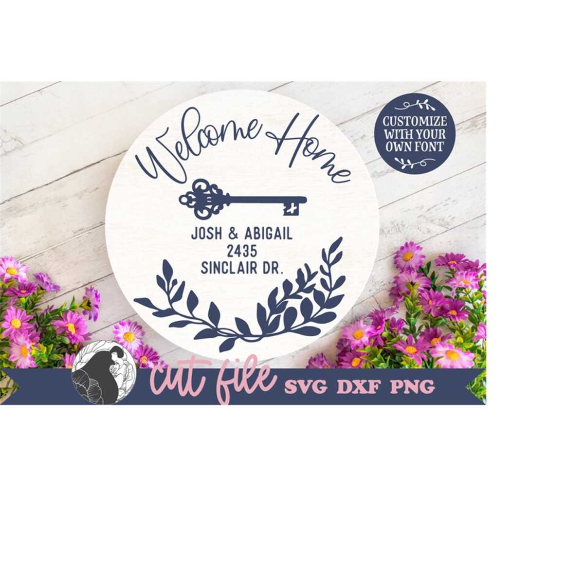 Welcome Home SVG, New Home Buyer Gift, Housewarming SVG, New | Inspire ...
