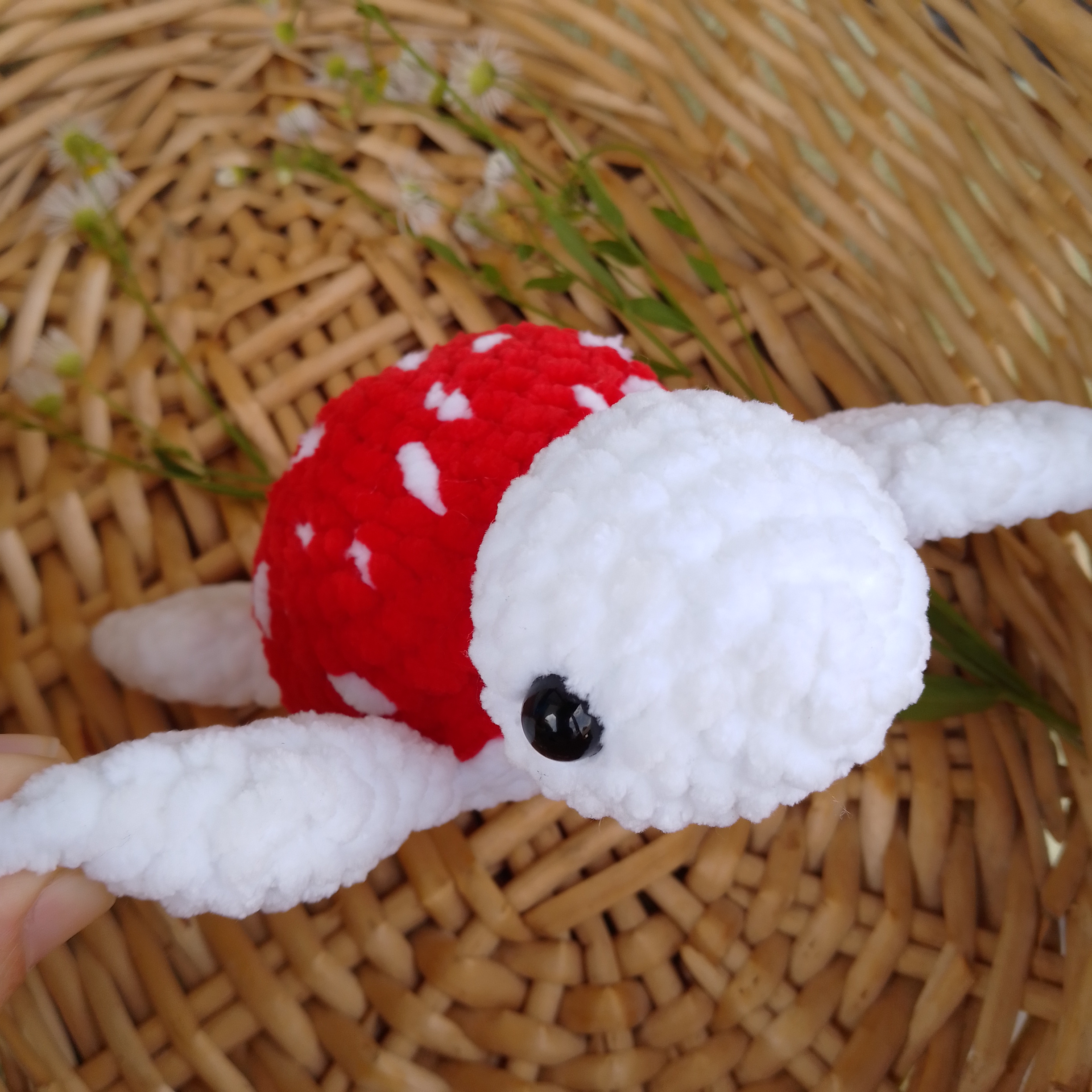 Plush turtle - toadstool crochet. Amigurumi plush Turtle - Inspire Uplift