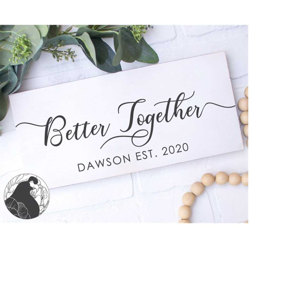 Better Together SVG, Couples Cut File, Marriage svg, Wedding | Inspire ...