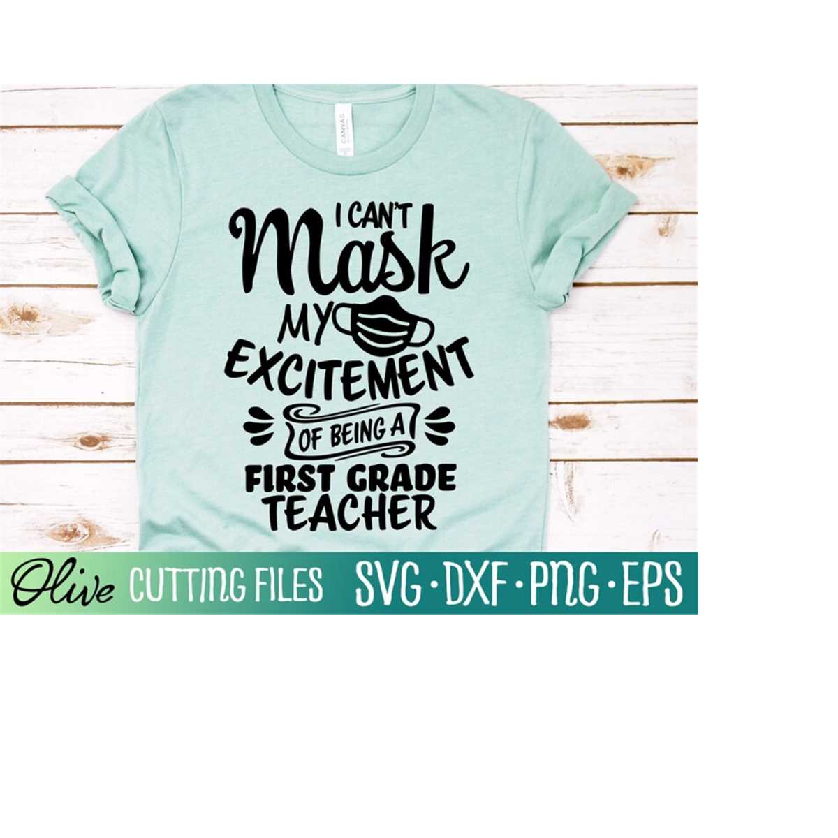 First Grade Teacher SVG, Distance Learning SVG, Virtual Lear | Inspire ...