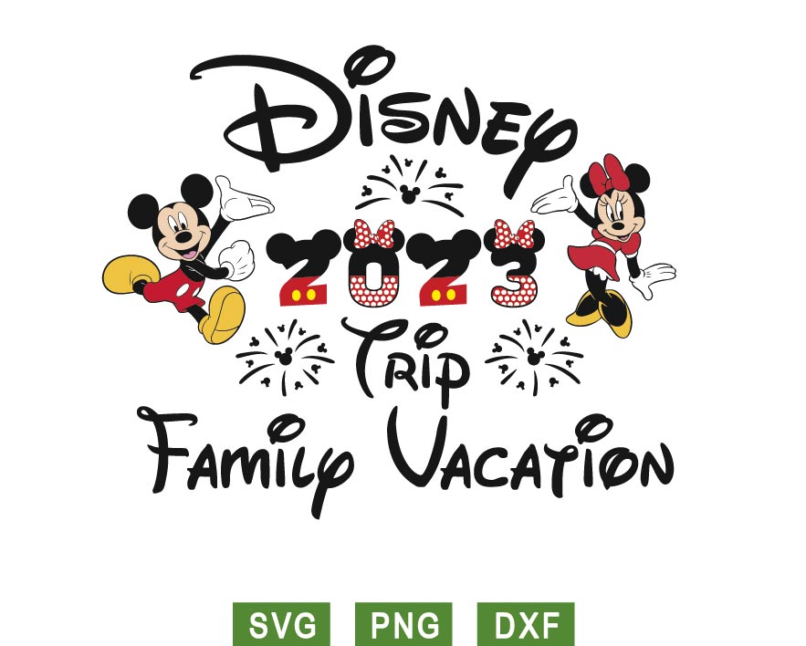 Disney Trip 2023 Svg, Disney Family Vacation Svg, Family Tri - Inspire ...