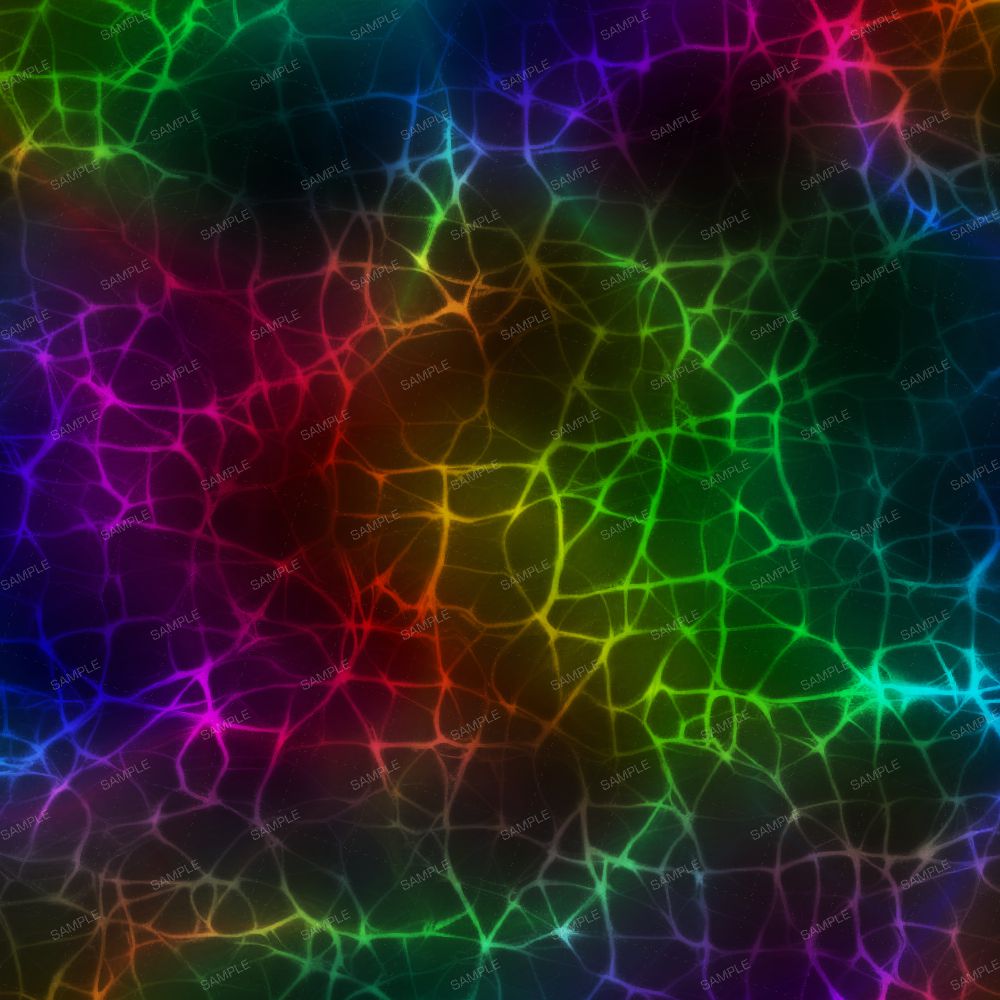 Fractal Rainbow 23 Tileable Repeating Pattern | Inspire Uplift