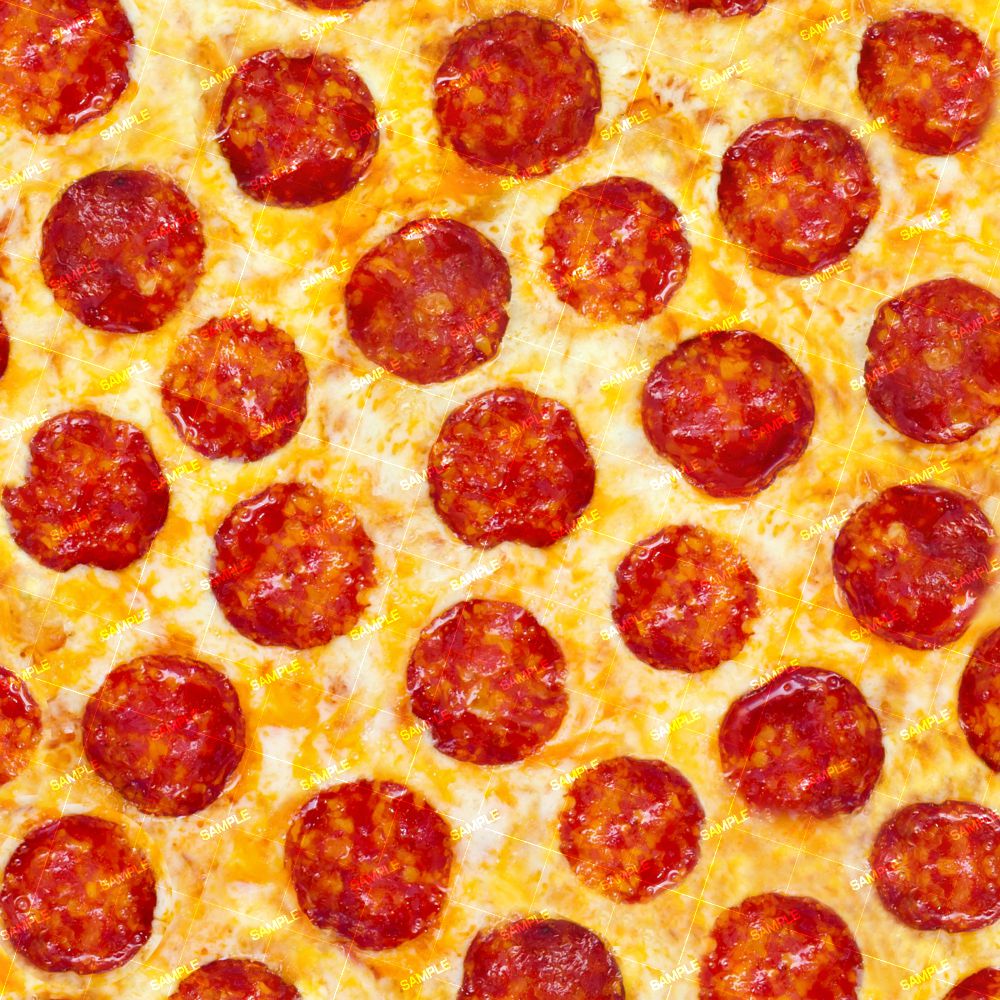pepperoni pizza 23 Tileable Repeating Pattern | Inspire Uplift