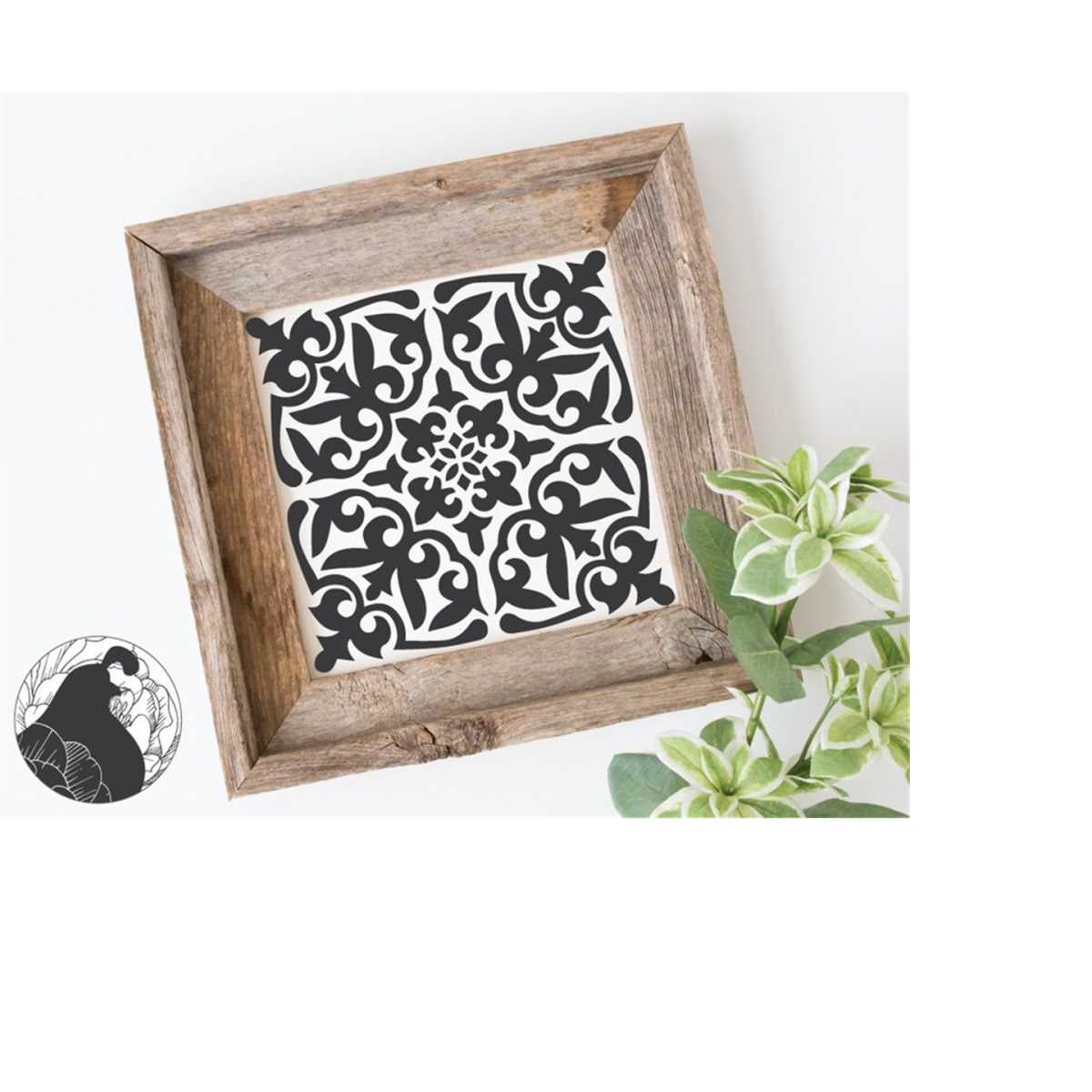 farmhouse tile svg - Inspire Uplift