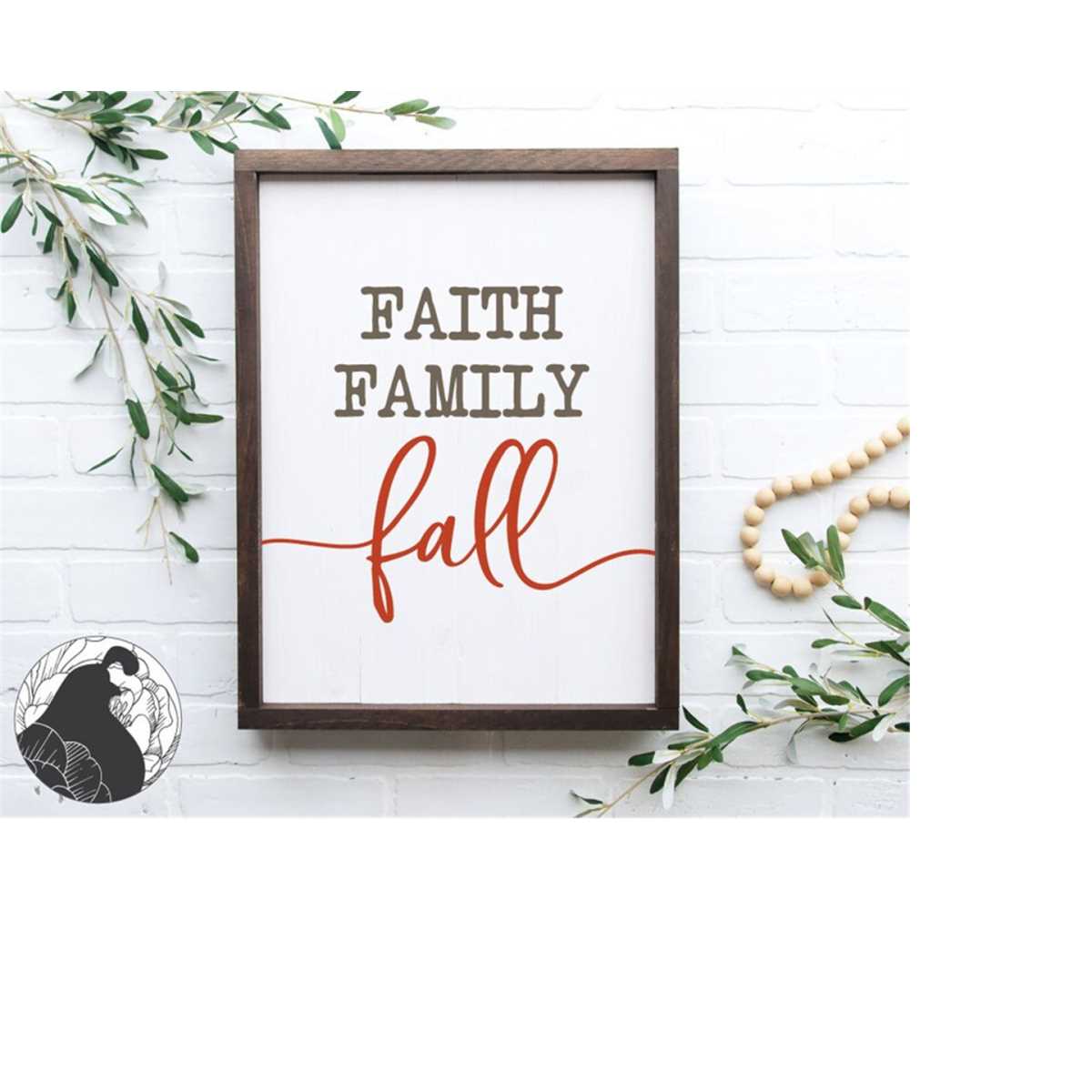 Faith Family Fall svg, Fall Cut File, Fall Quote, Autumn svg | Inspire ...