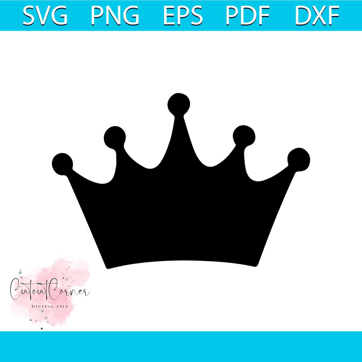Crown svg free, crown vector, crown cut files, silhouette ca | Inspire ...