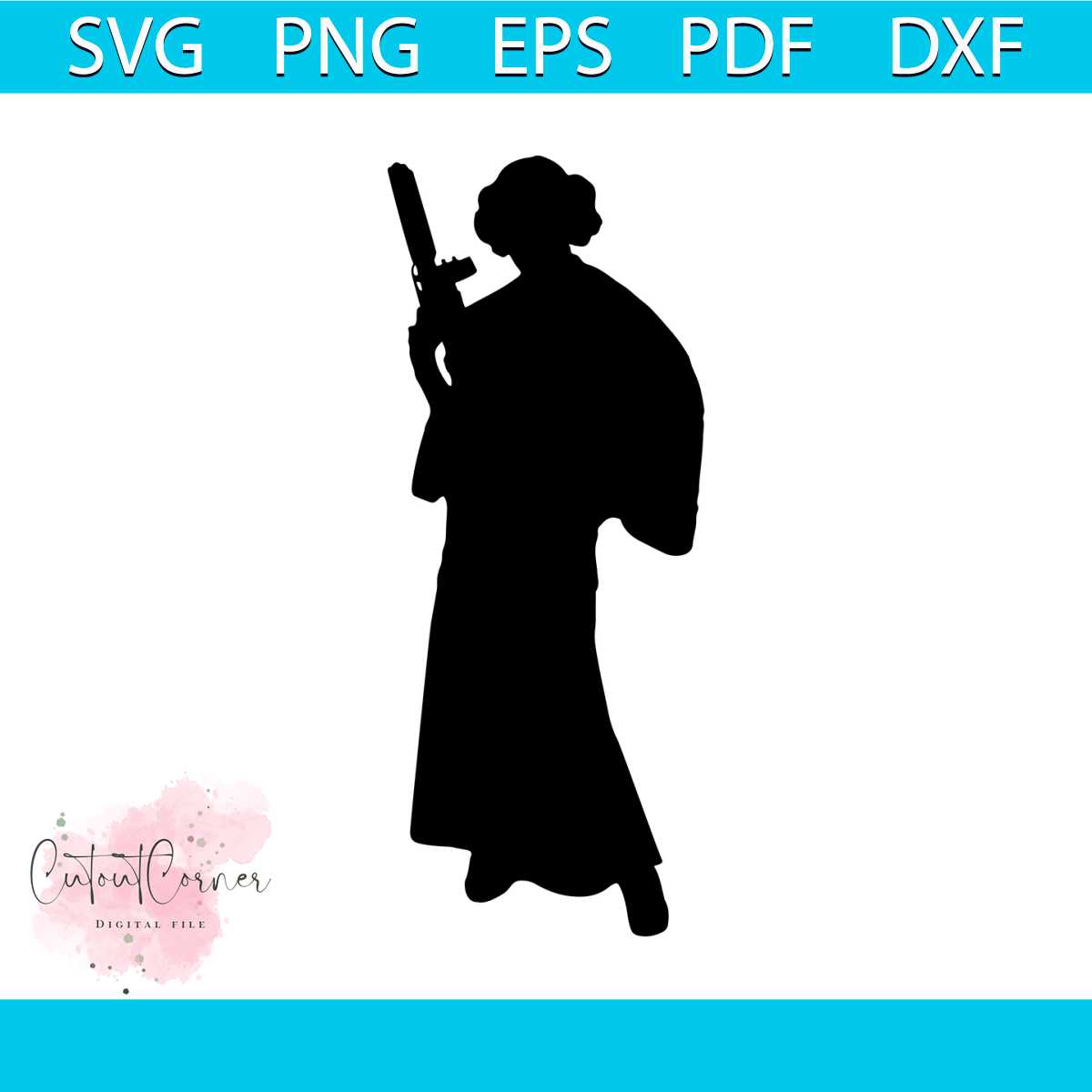 Leia svg free, star wars svg, princess leia svg, instant dow | Inspire ...