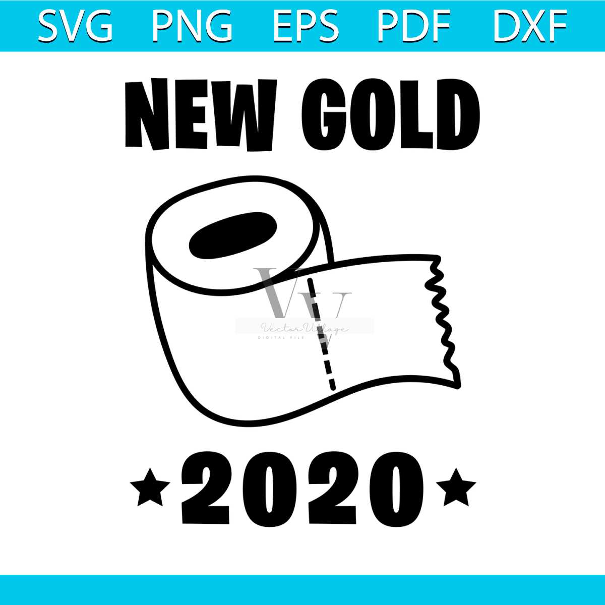 New gold 2020 svg free, toilet paper svg, quarantined svg, i | Inspire ...