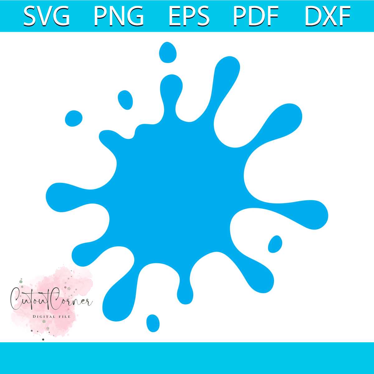 Paint splatter svg free, ink splatter svg, paint splats svg, | Inspire ...
