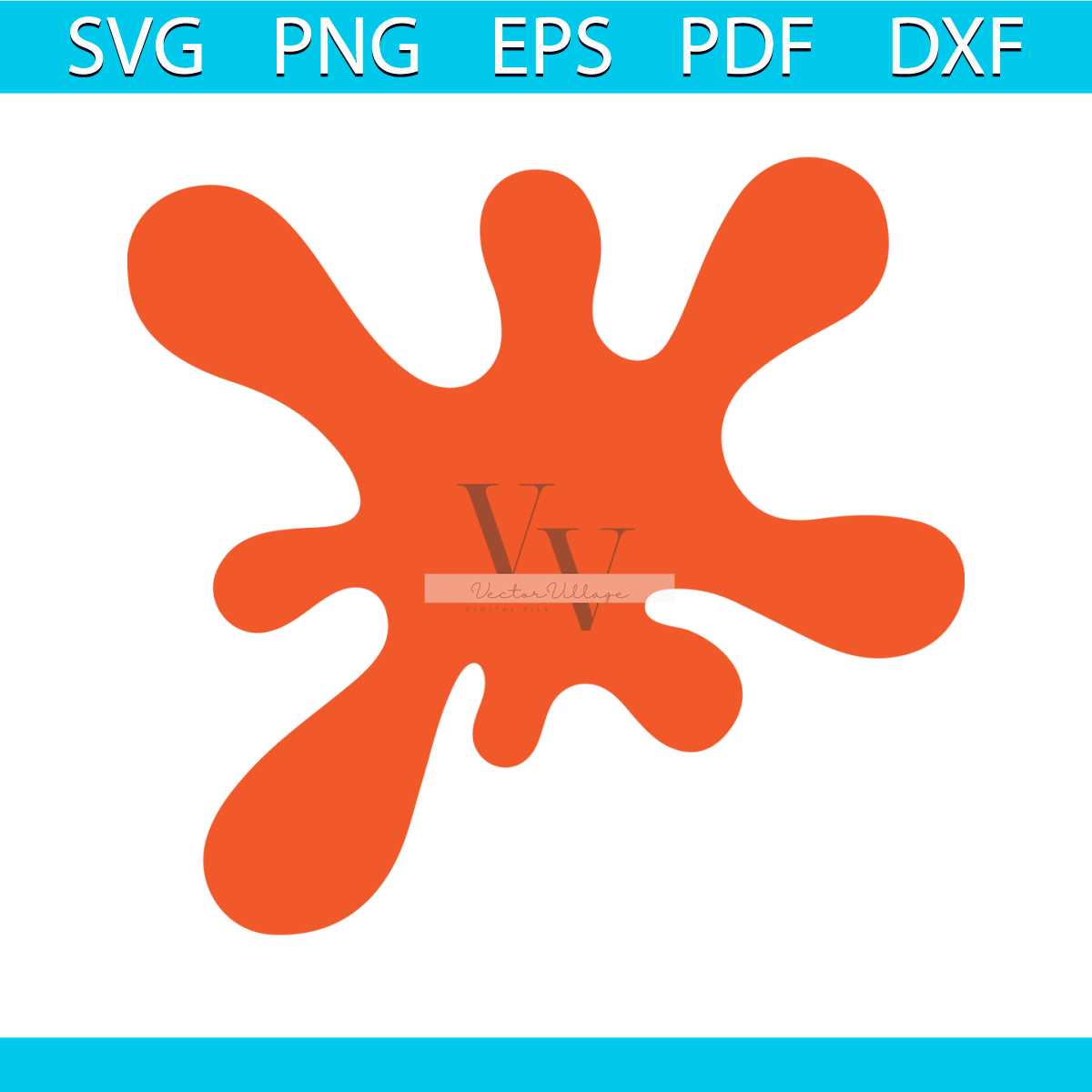 Paint splatter svg free, ink splatter svg, free vector files | Inspire ...