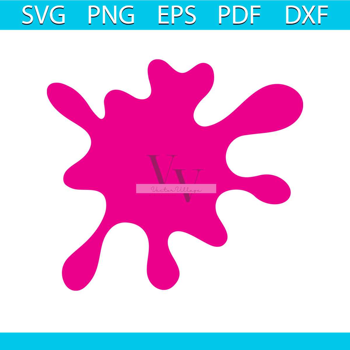 Ink splatter svg free, paint splats svg, blob svg, instant d | Inspire ...