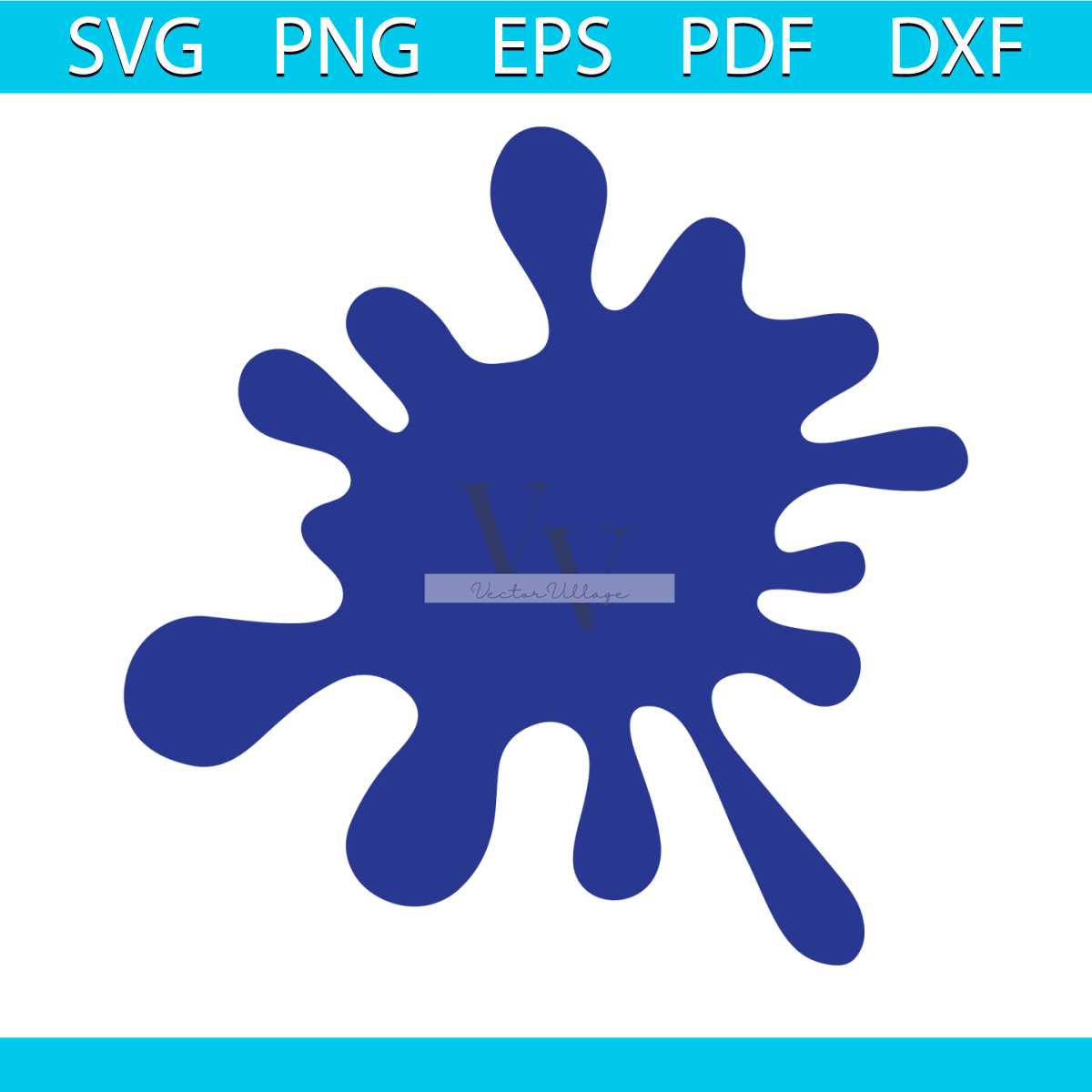 Paint splatter svg free, blob svg, ink splatter svg, instant | Inspire ...