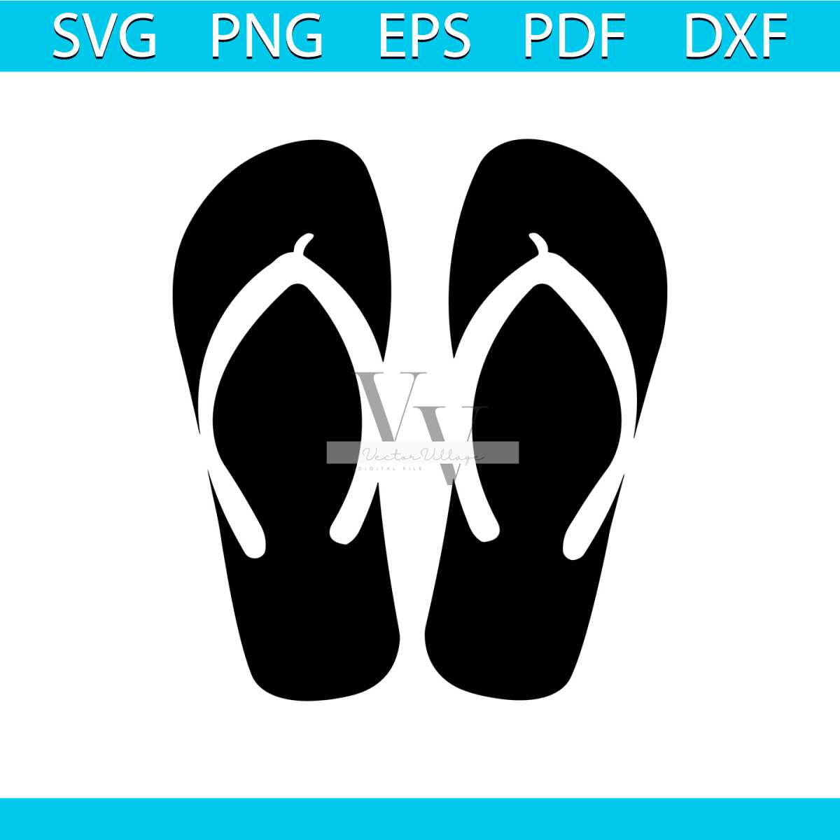 flip flop svg - Inspire Uplift