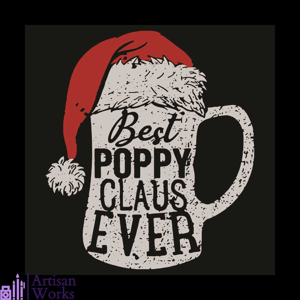 Best Poppy Claus Ever Svg, Christmas Svg, Poppy Svg, Santa C | Inspire ...