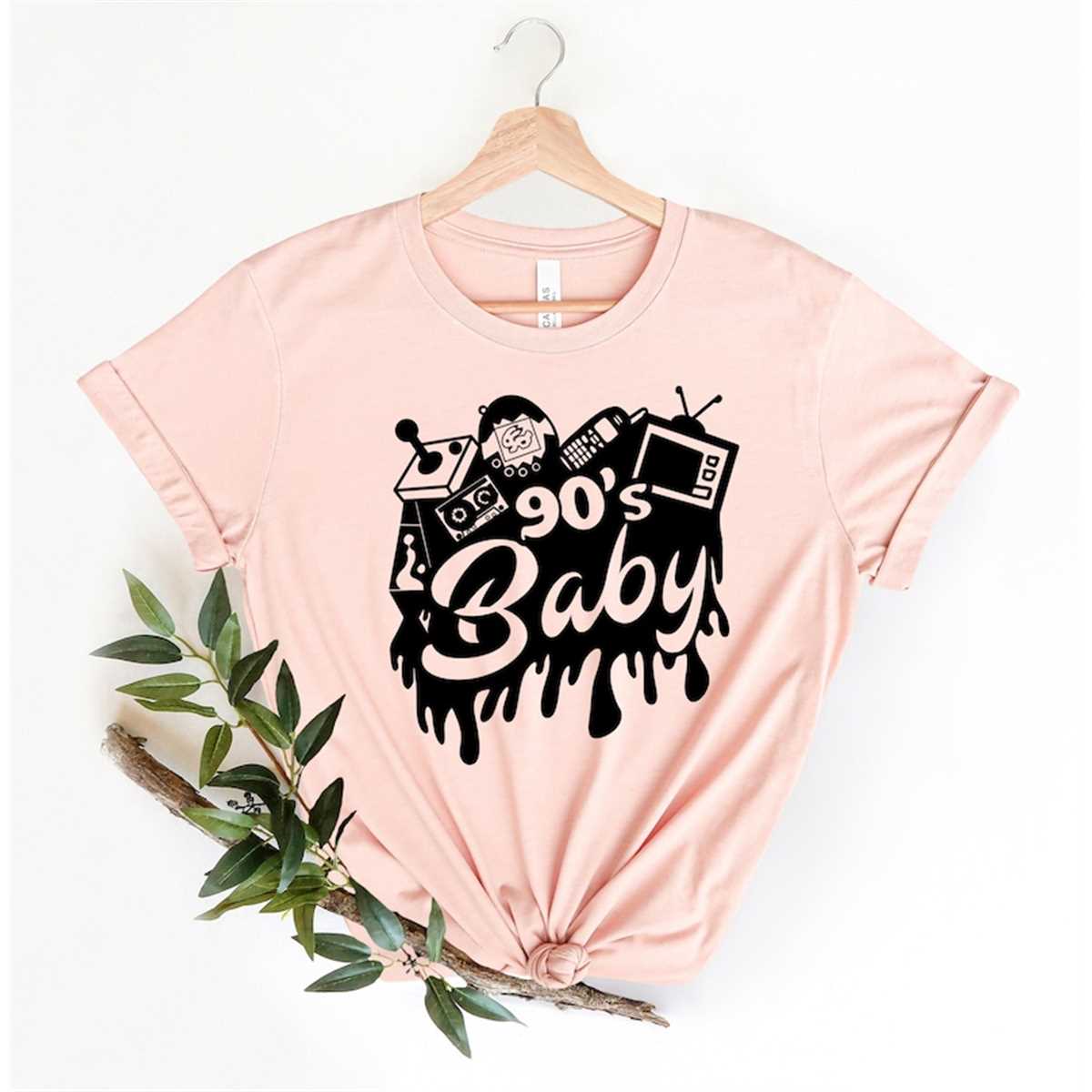Retro 90's Baby Shirt , Vintage 90's Birthday Shirt , Retro - Inspire ...