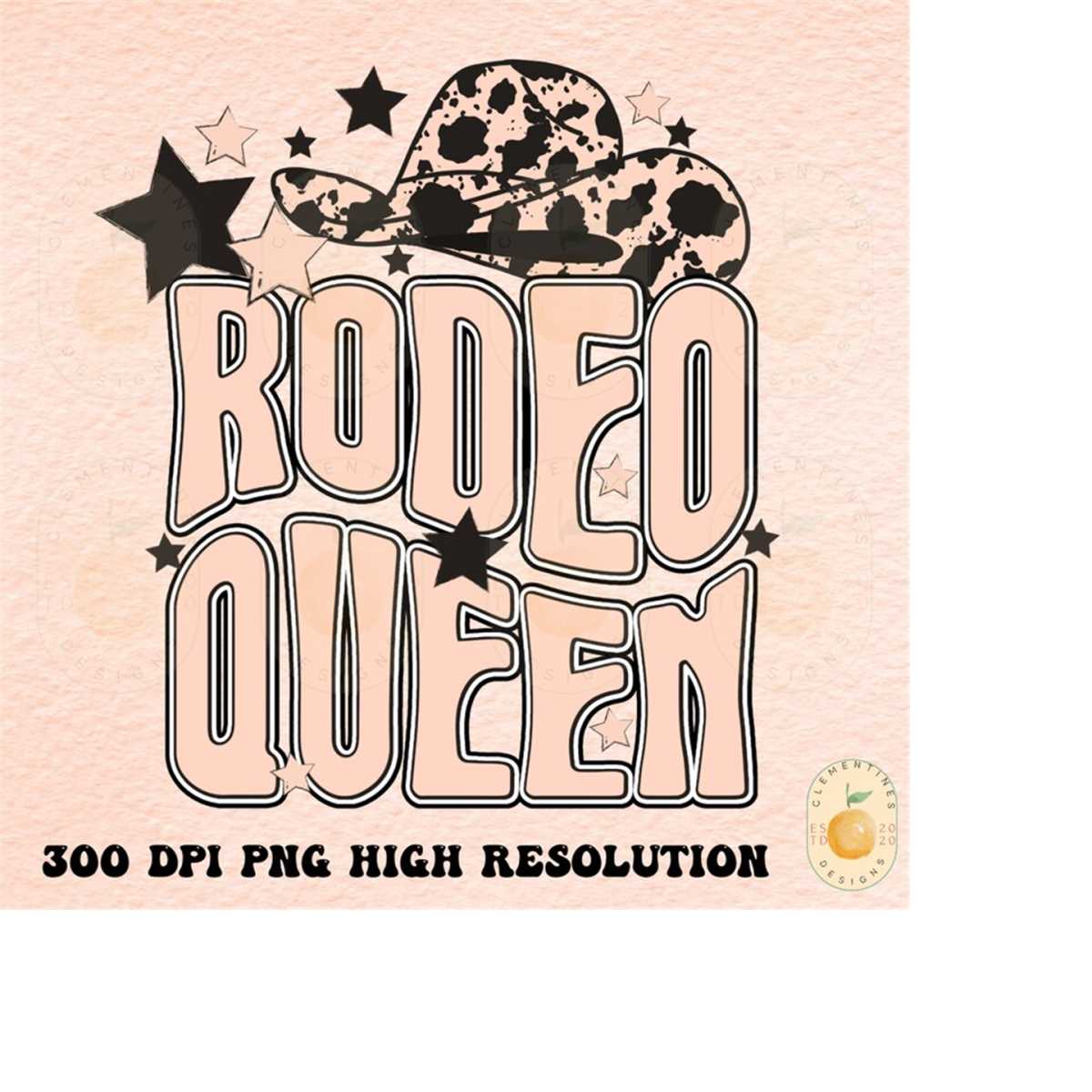 Rodeo Queen PNG- Sublimation Design Download-Tshirt Design-W | Inspire ...