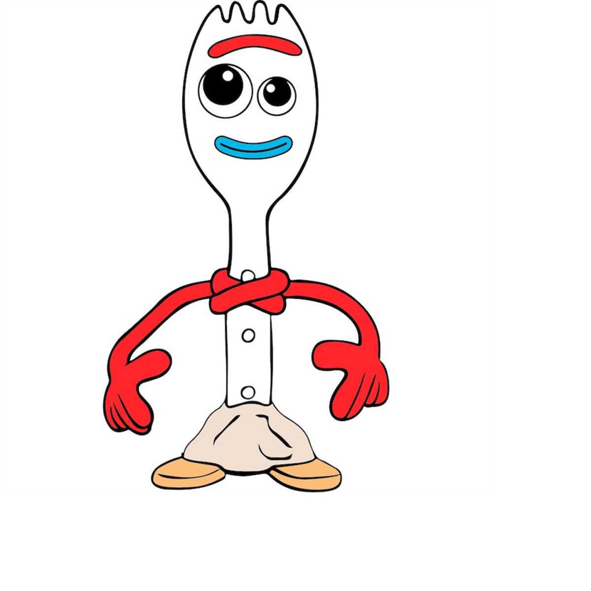 QualityPerfectionUS Digital Download - Toy Story Forky - PNG | Inspire ...