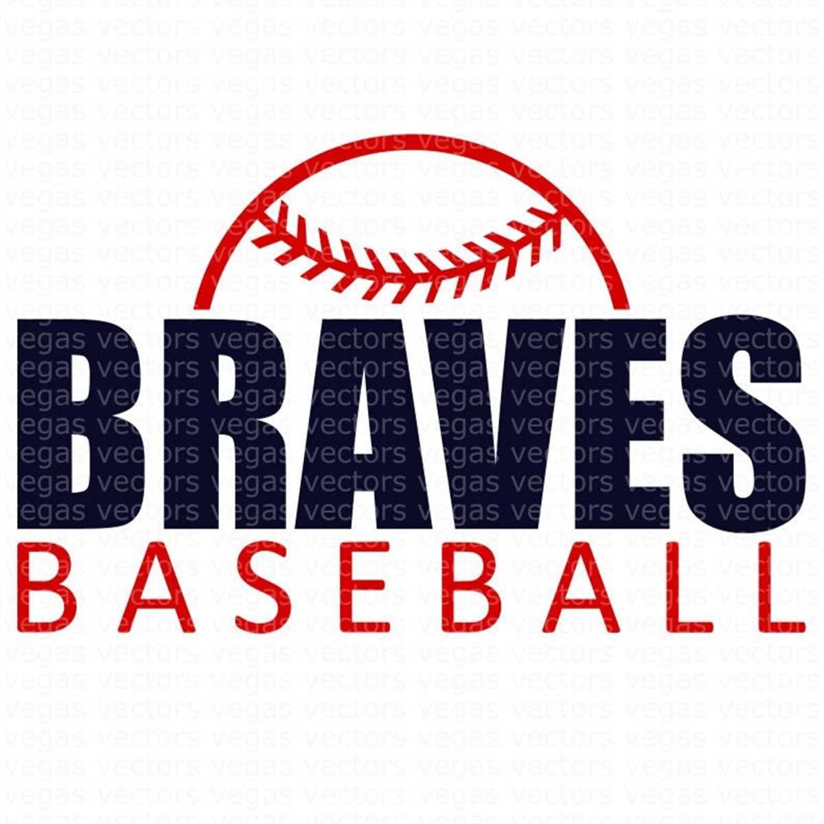 Braves SVG, Baseball SVG, Baseball Shirt SVG, Digital Downlo - Inspire ...