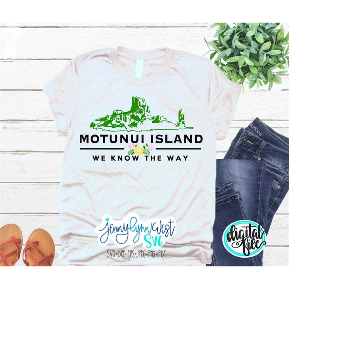 Moana SVG Motunui Island Digital File Download Aulani SVG Cr | Inspire ...