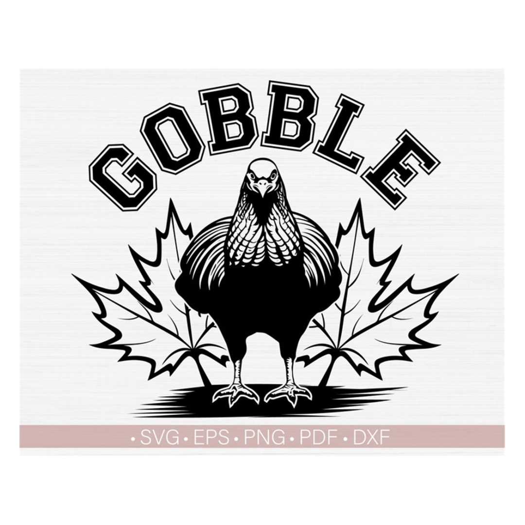 Gobble Svg Png, Thanksgiving Svg, Turket Svg Cut File for Cr - Inspire ...