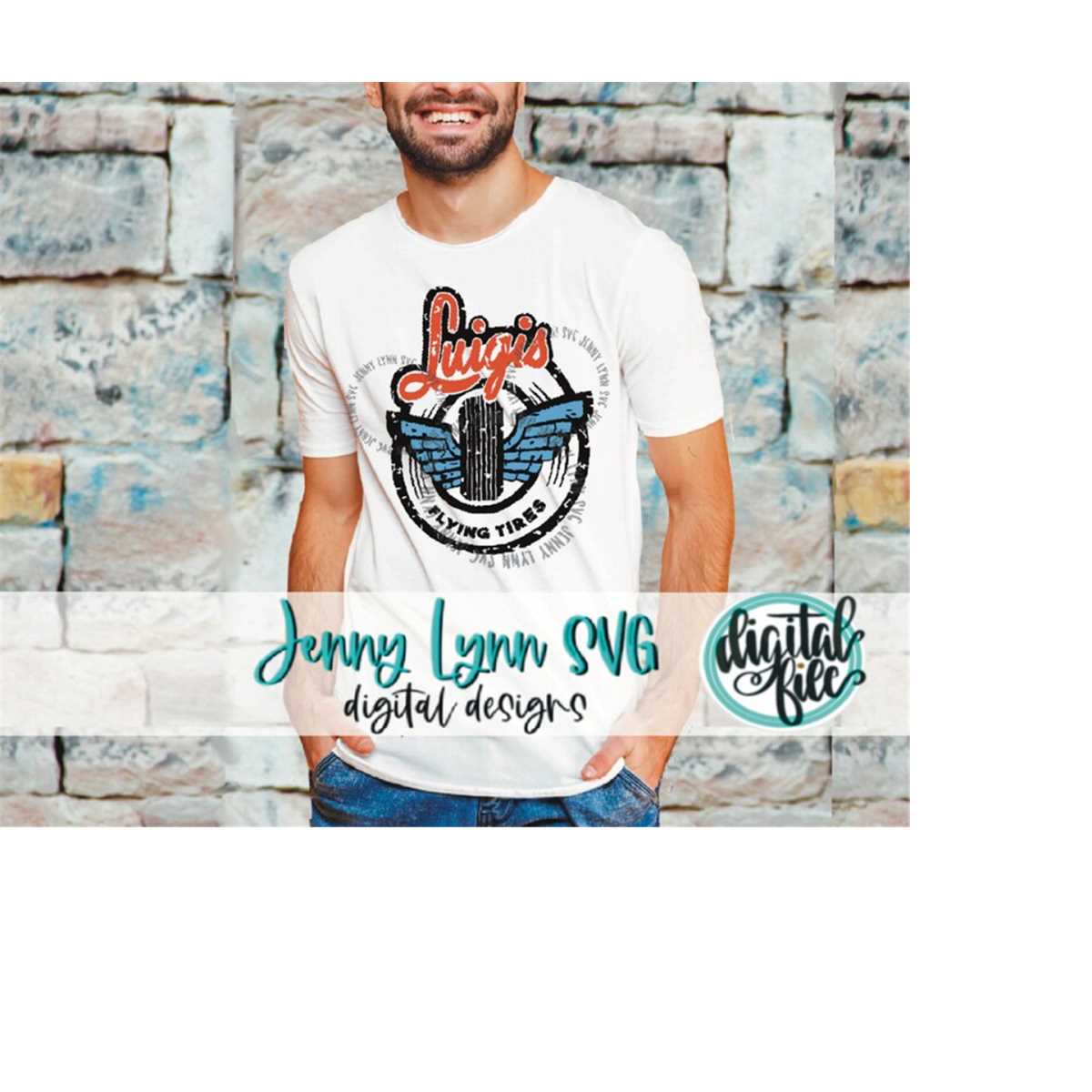 Cars SVG Luigis Flying Tires SVG Cut File Cricut Disneyworld | Inspire ...