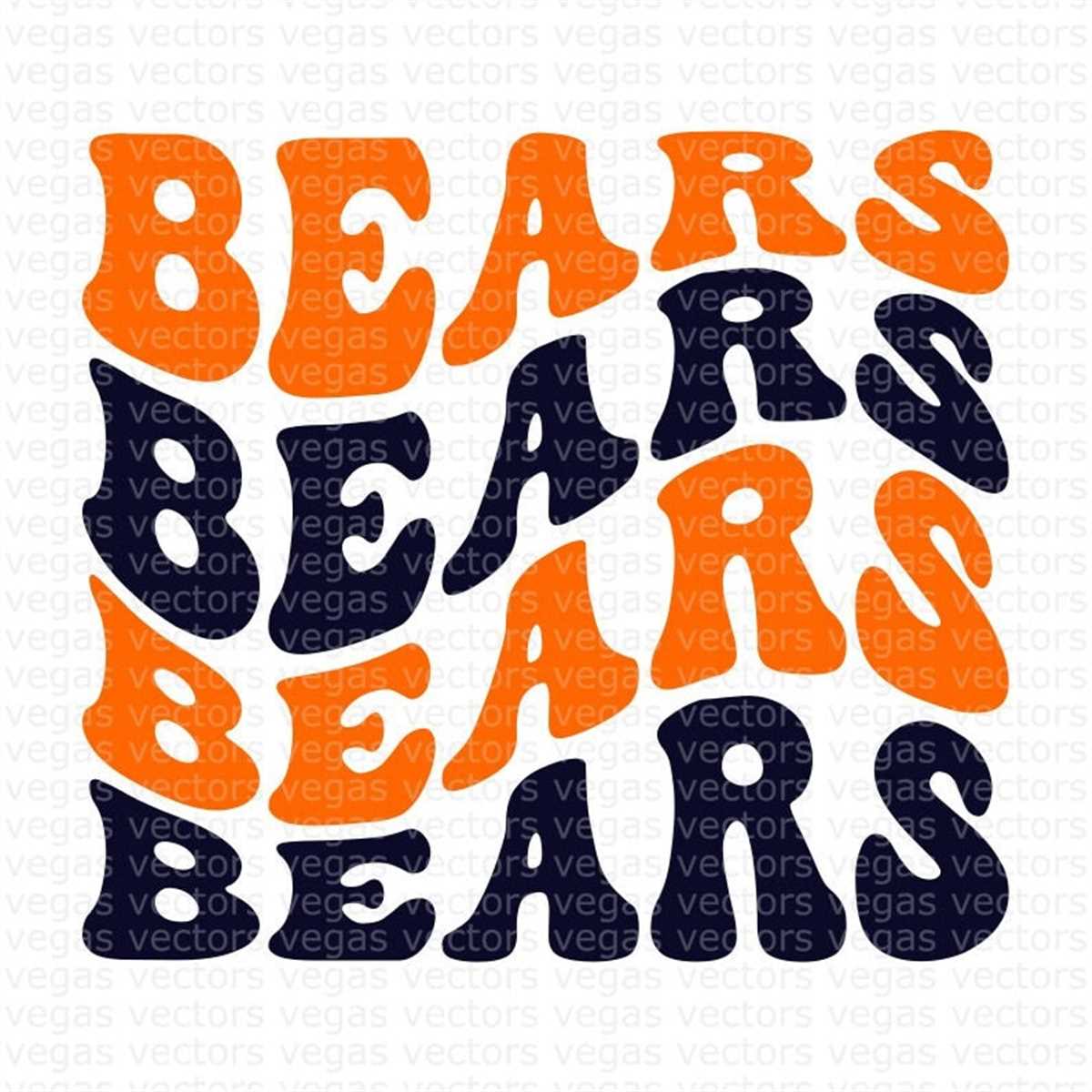 Bears SVG, Football Shirt SVG, Digital Download, Cut File, S | Inspire ...