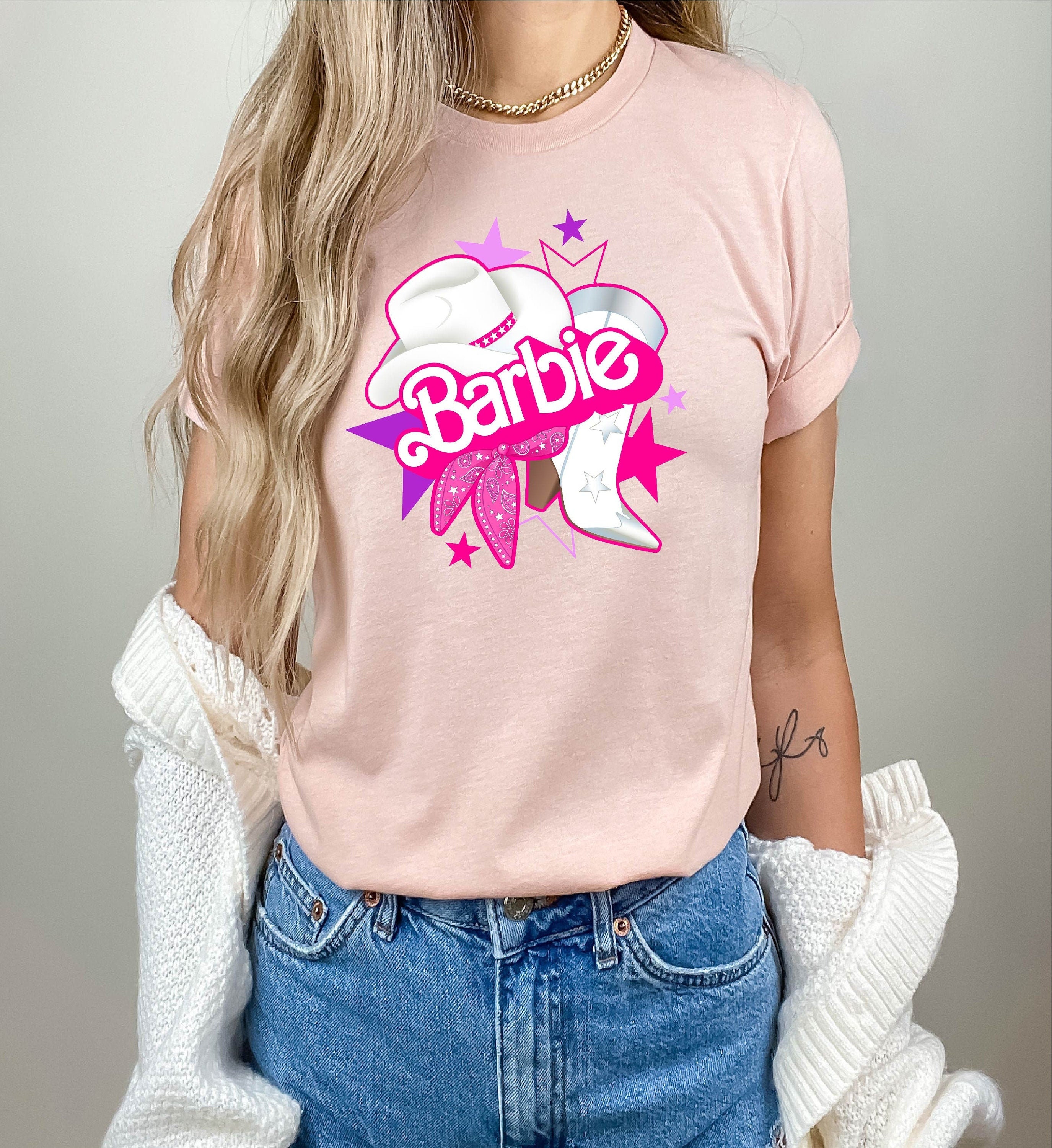 Cowgirl Barbie Shirt,Barbie Shirt,Barbie Dream House,Barbie | Inspire ...