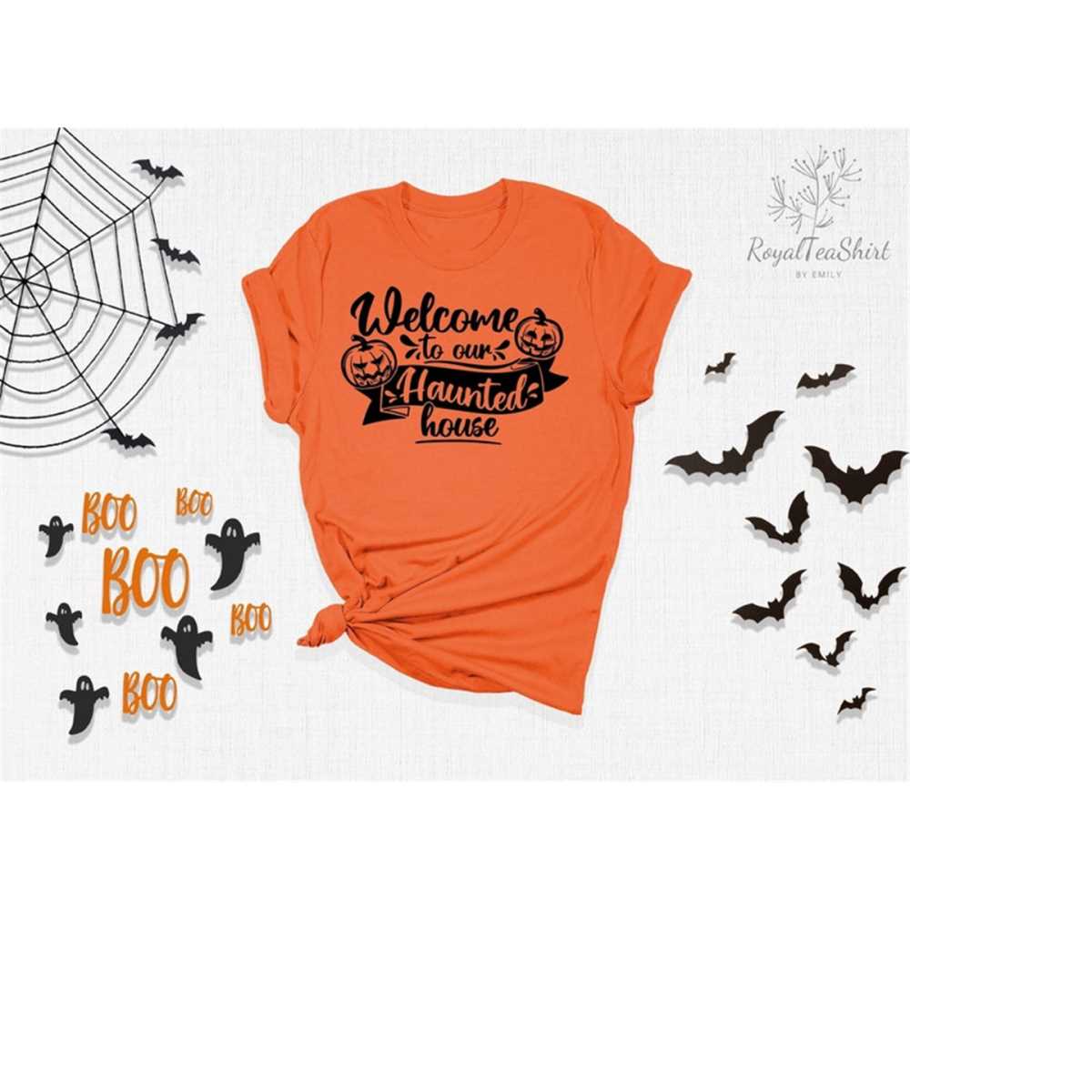 Haunted House Shirt, Halloween Shirt, Halloween Costume, Hal | Inspire ...