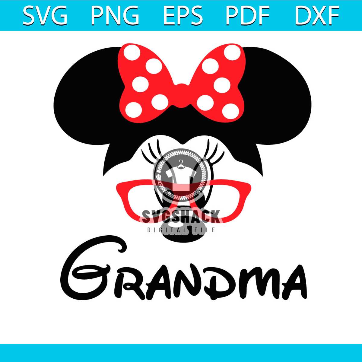 Disney Grandma Svg, Minnie Grandma Mouse Svg, Mickey Mouse S - Inspire ...