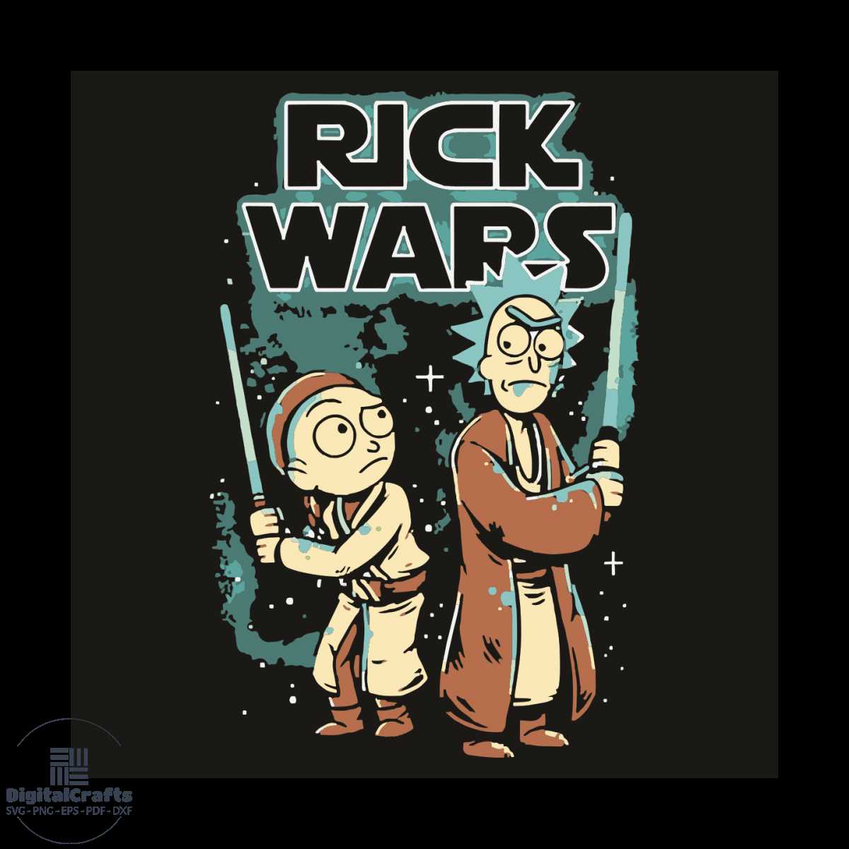 Rick Wars Svg, Trending Svg, Rick And Morty Svg, Star Wars S | Inspire ...