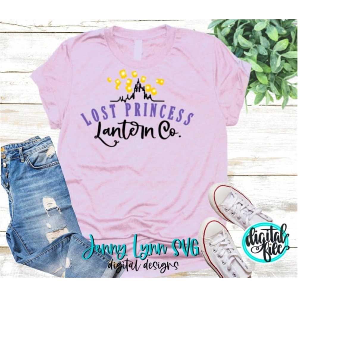 The Lost Princess Lantern Co. SVG Tangled Digital File Cut F | Inspire ...
