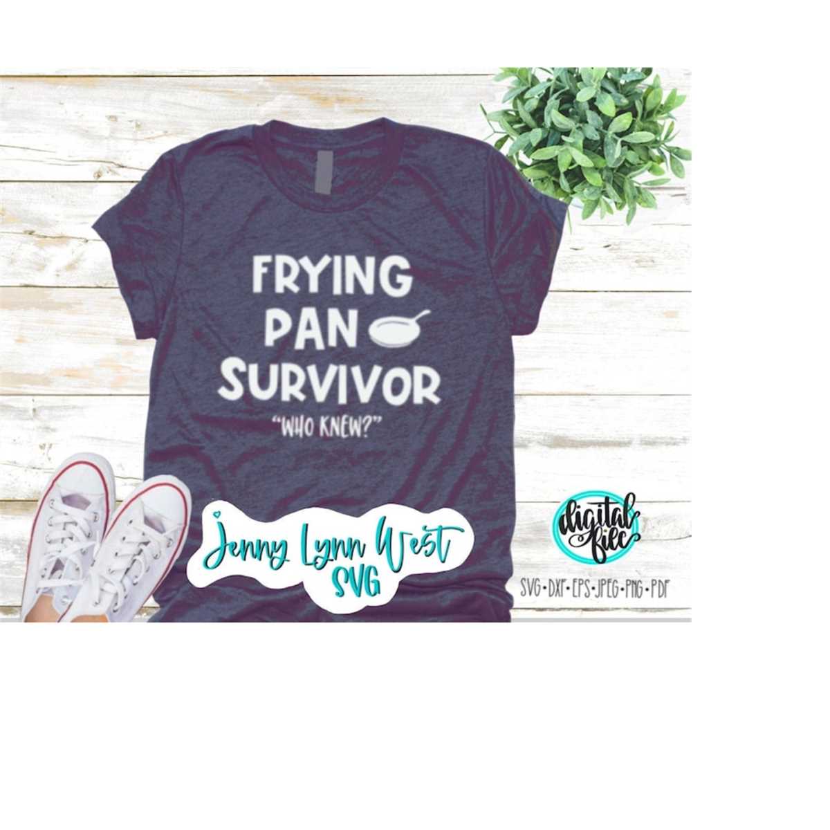 Tangled SVG Frying Pan Survivor Rapunzel SVG Digital File Si | Inspire ...