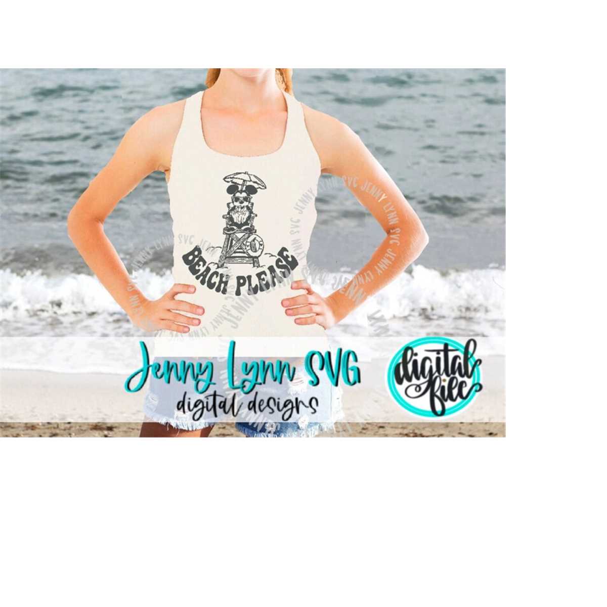Mickey Mouse Beach Please SVG DisneyWorld Summer Dxf Classic | Inspire ...
