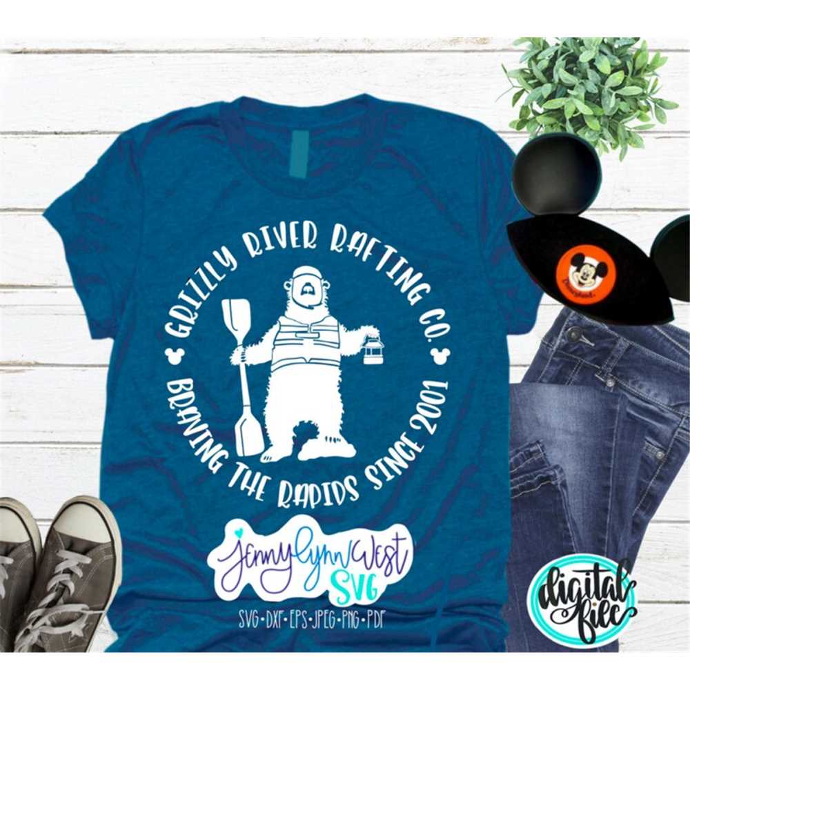 Grizzly River Run California Adventure SVG Disneyland Grizzl | Inspire ...