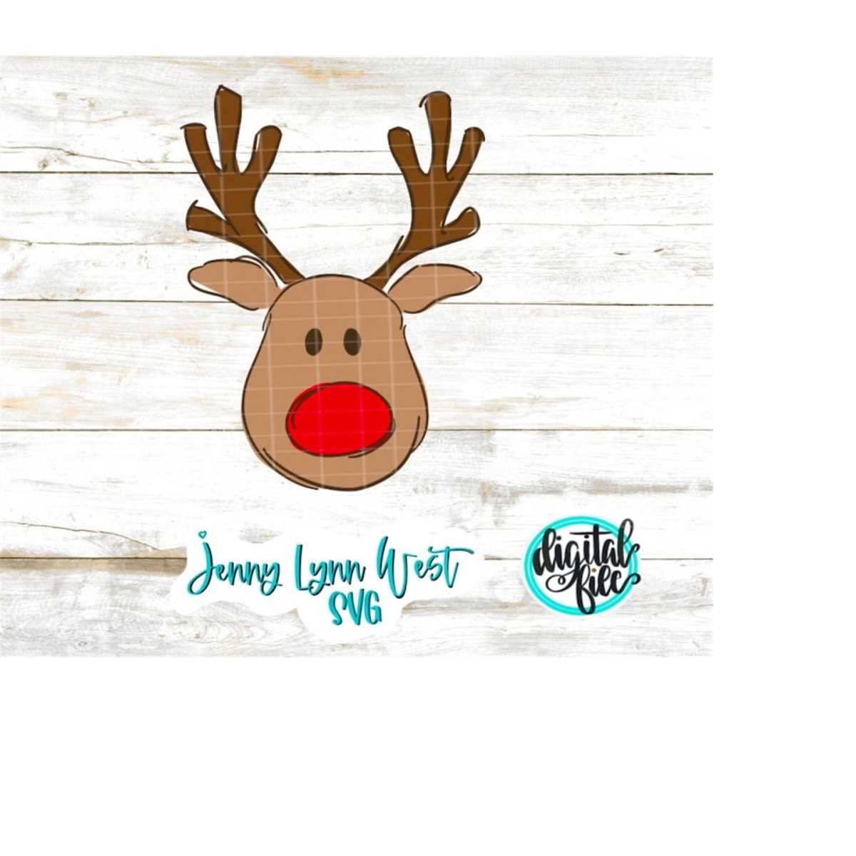 Rudolph SVG Rudolph Christmas SVG Sublimation PNG Cricut Sil | Inspire ...