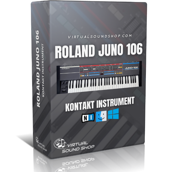 Roland Juno 106 Kontakt Library - Virtual Instrument NKI | Inspire Uplift