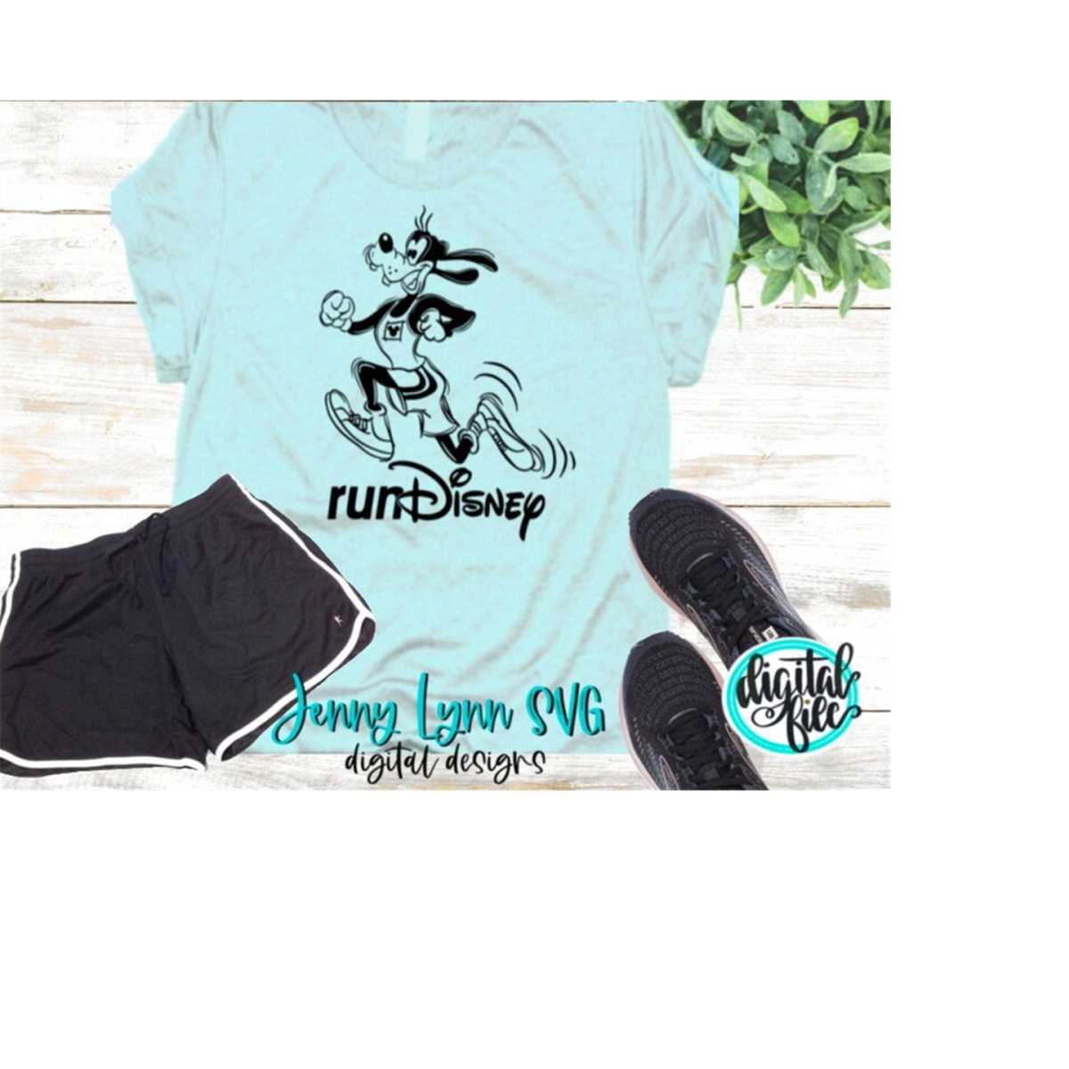 Goofy RunDisney Running Shirt SVG RunDisney Shirt Exercise S | Inspire ...