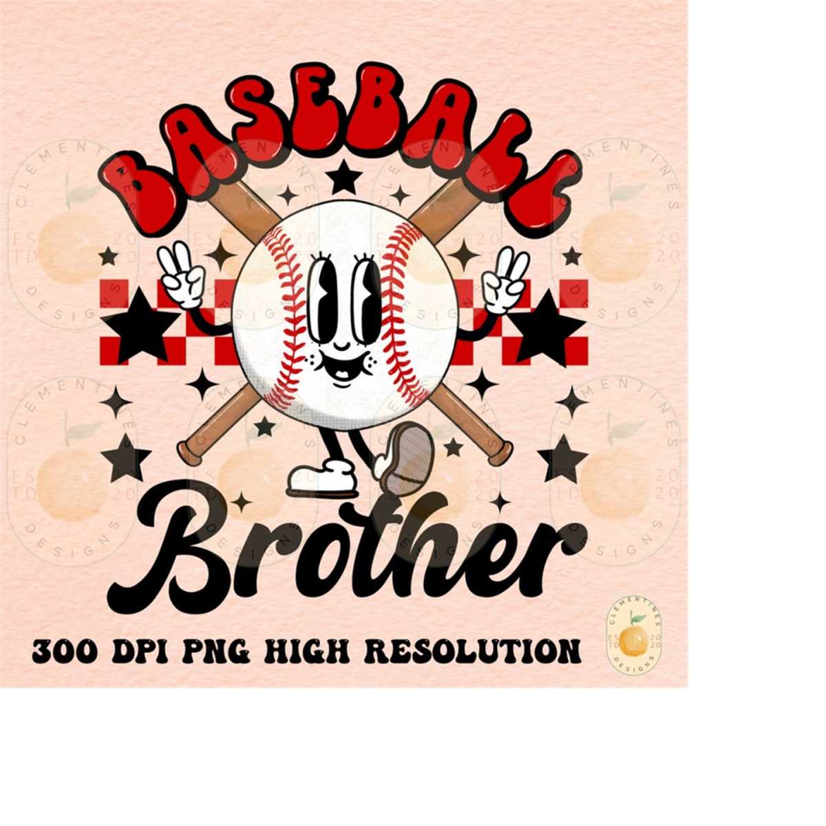 Baseball Brother PNG-Digital Png-Sublimation Design-Baseball | Inspire ...