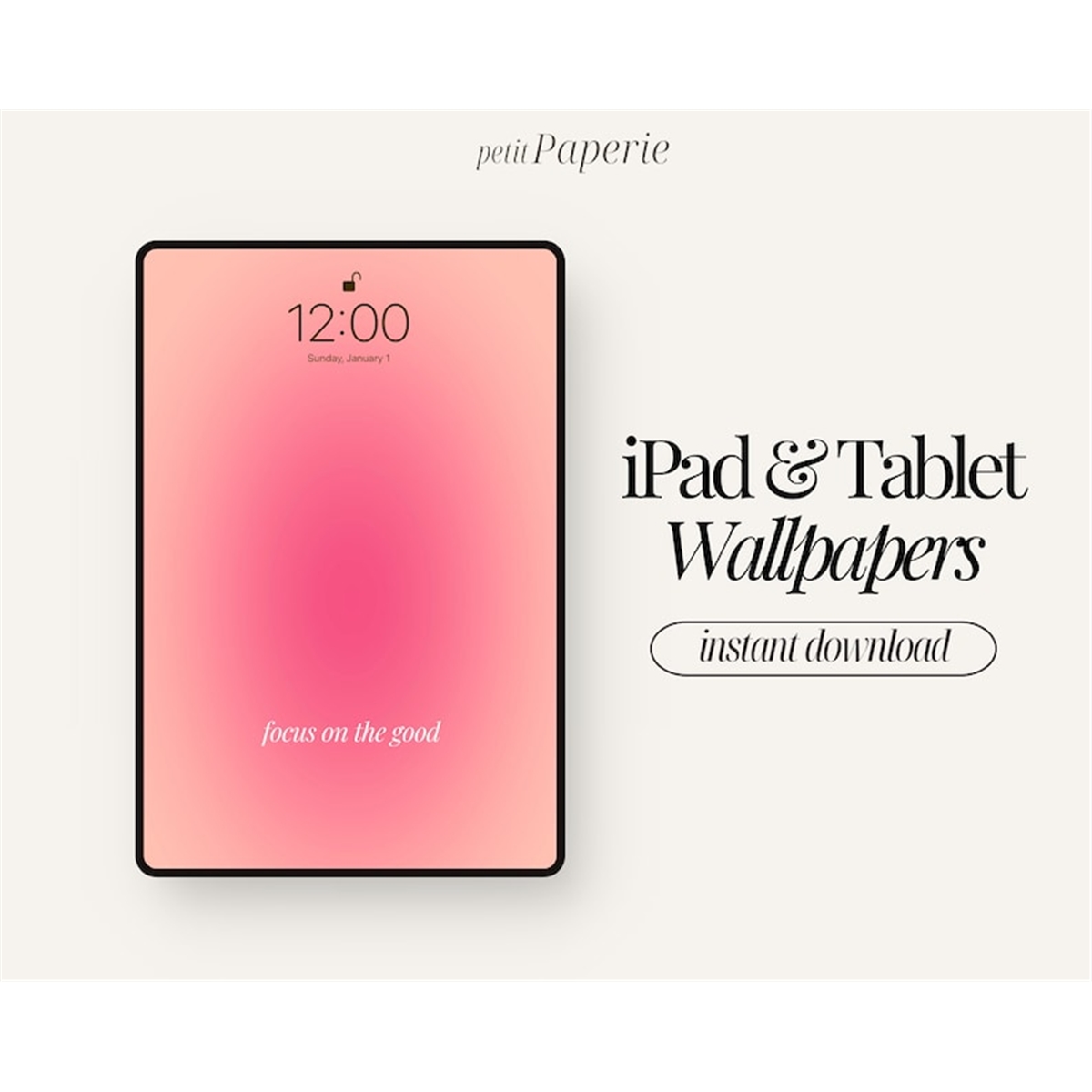 Aura iPad wallpaper , Gradient Spiritual Affirmations Aura E | Inspire ...