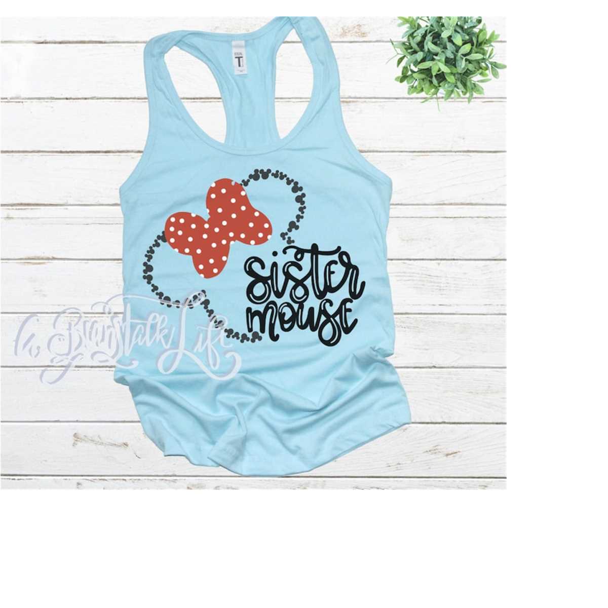 Sister Mouse SVG Mickey Mouse Family Shirts Sister SVG Siste - Inspire ...