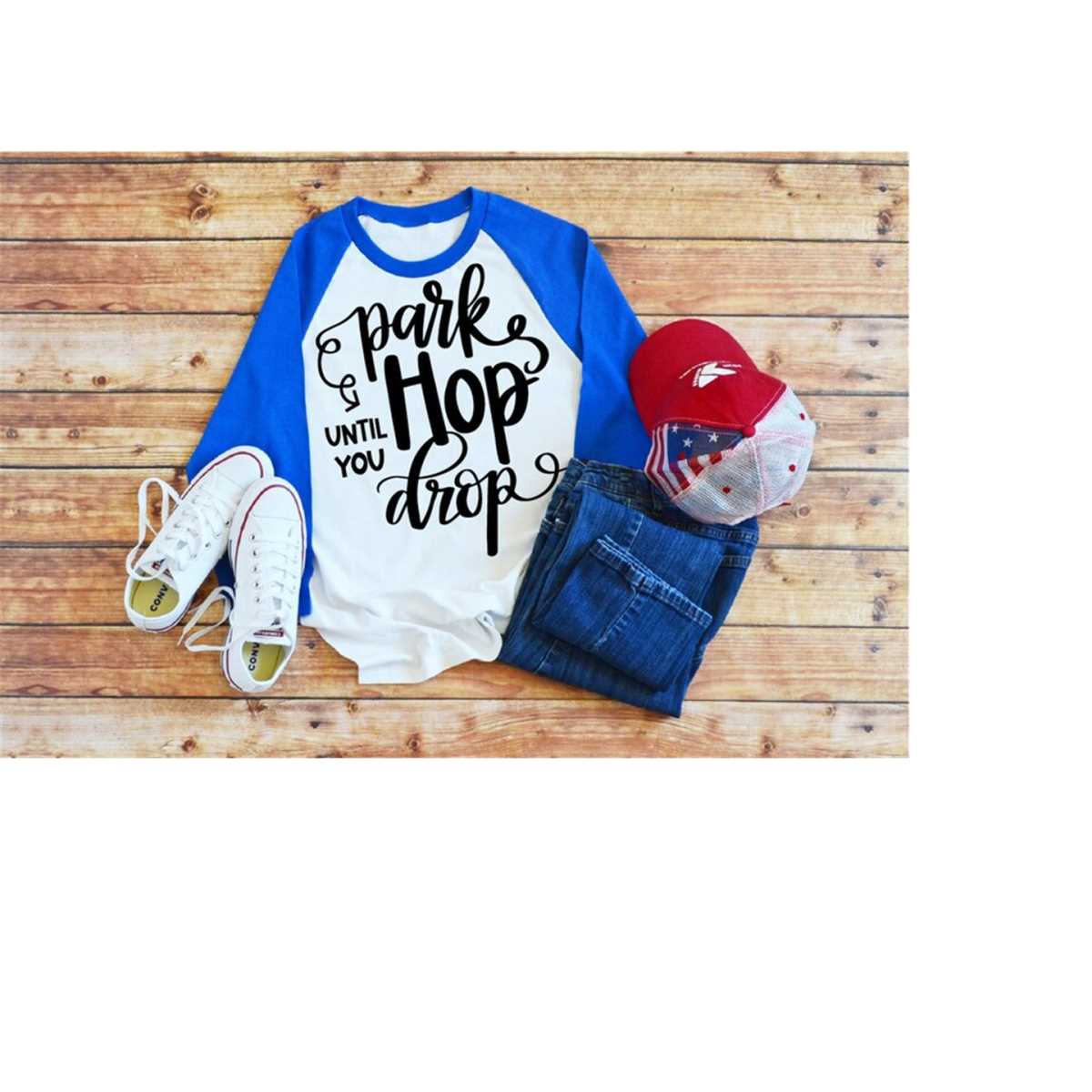 Disneyland Park Hop Until You Drop Hand Lettered Digital Cut | Inspire ...