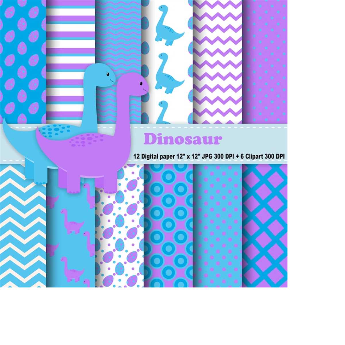 Dinosaur Digital Paper, Dinosaur Clipart, Digital Papers, Cl | Inspire ...